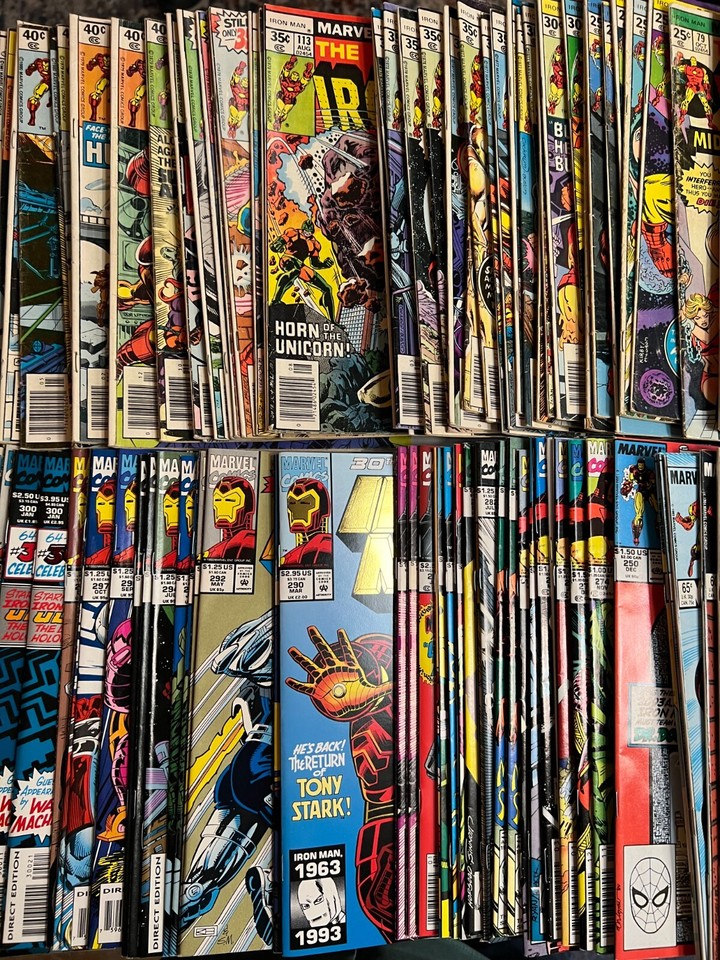 Iron Man 1968 Marvel Comics Mix Silver - Bronze age -YOU PICK THE ISSUE ...