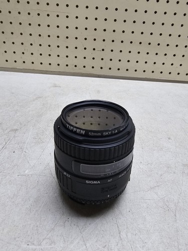 Sigma 50mm 2.8 Lens for Digital Camera UNTESTED Dent In Lens See ...