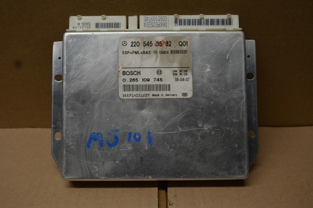 MERCEDES W220 S Class ESP PML Bas Traction Control Module Unit Pigtail ...