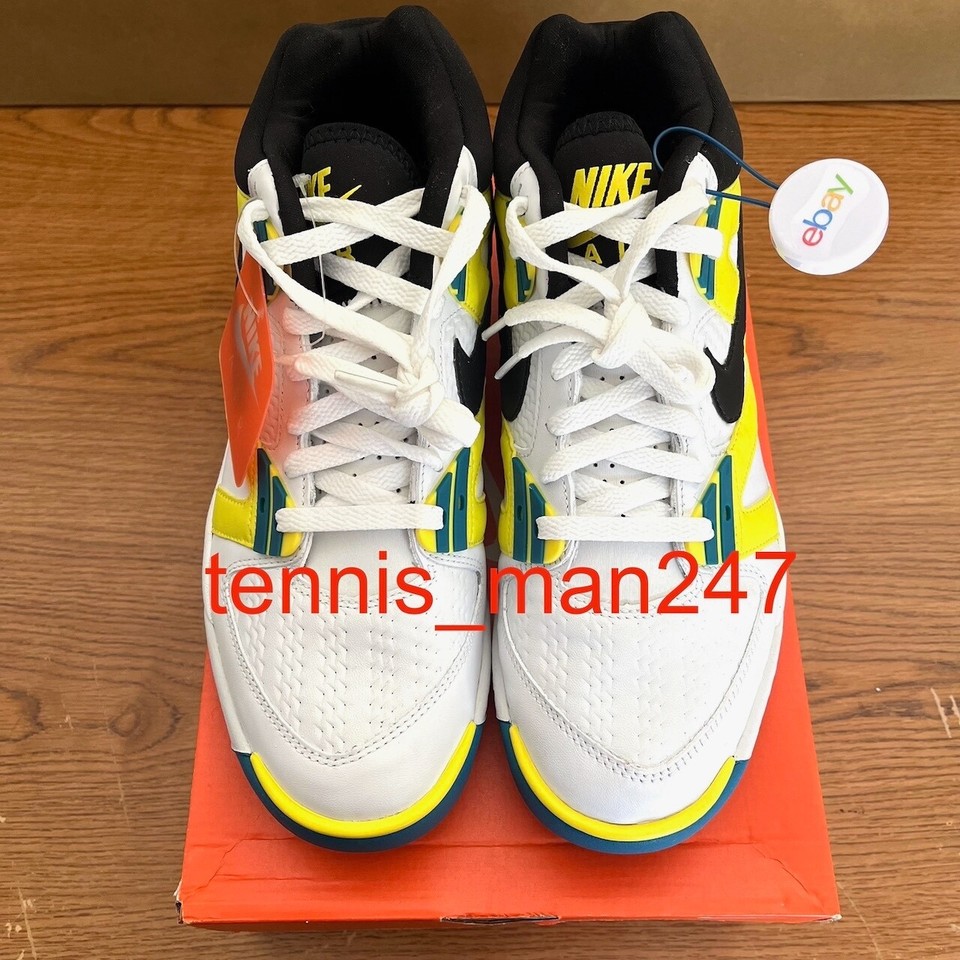 Nike Andre Agassi 2007 Air Tech Challenge III 315956-102 Tennis Court ...