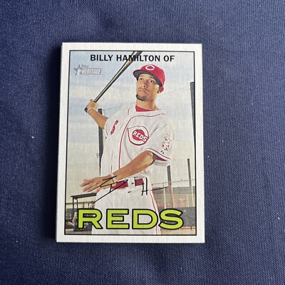 2016 Topps Heritage Billy Hamilton #120 Cincinnati Reds | eBay