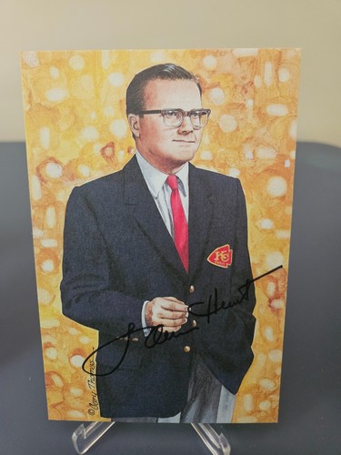 LAMAR HUNT Signed 1993 HOF Goal Line Art Card GLAC - #/5,000 | eBay