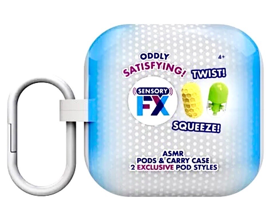 Oddly Satisfying Sensory FX ASMR Pod Carry Case Fidget Toy ADHD ADD ...