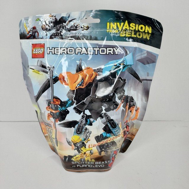 LEGO HERO Factory: SPLITTER Beast vs. FURNO & EVO (44021) for sale ...