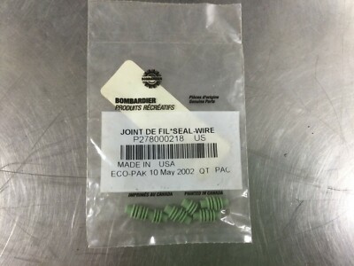 SEA-DOO SPEEDSTER CHALLENGER SPORTSTER WIRE SEAL 278000218 QTY 10 t030 ...