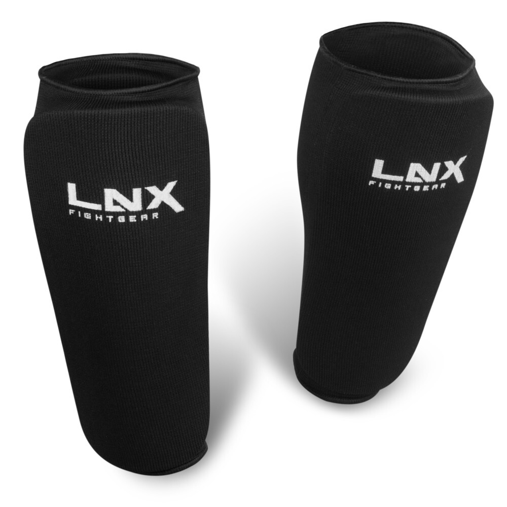 NNX shin protector "Pro fight" single shin protector white kickboxing ...