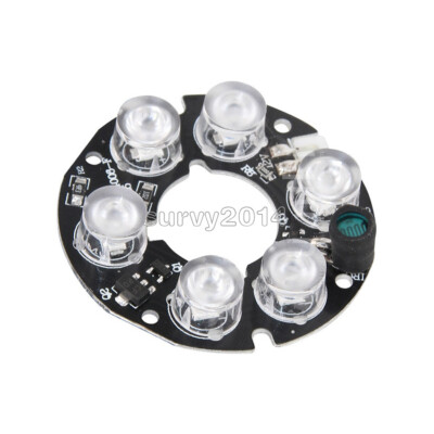 6pcs array LED IR Leds Infrared Board for CCTV cameras night vision ...