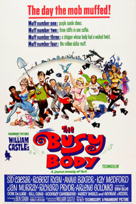 The Busy Body - 1967 - Poster | eBay