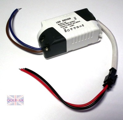 4-7W 85-265V/24-42V 300mA LED Driver Convertor Transformer Ceiling ...