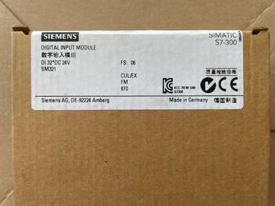 Siemens SM321 6ES7321-1BL00-0AA0 Module Digital Input | eBay Australia