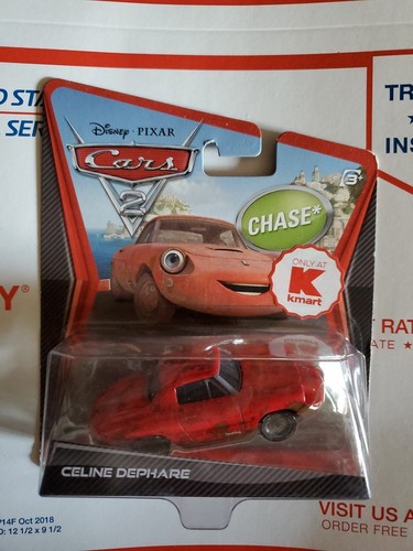 Disney Cars 2 Chase CELINE DEPHARE Good Card. | eBay