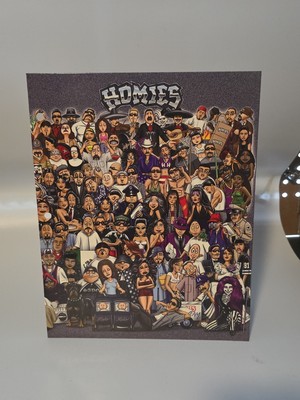Vintage 2006 Homies School Folder 2 Pocket Homies Family Photos | eBay