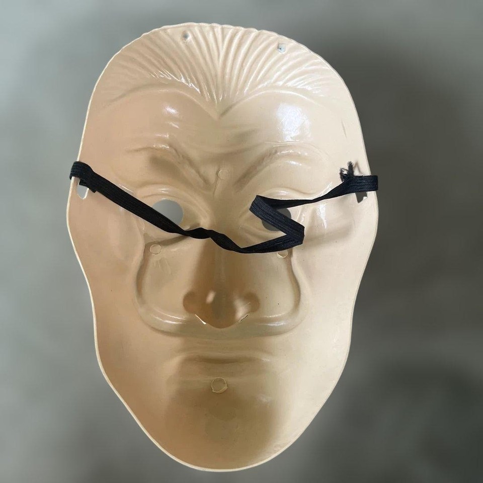 Halloween Paper Mask Cosplay Costume Festival Face Mask Used | eBay UK