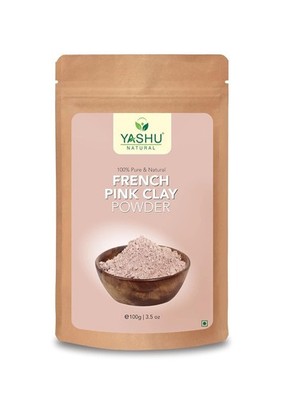 Yashu Natural French Pink Clay Powder 100gm | eBay Australia