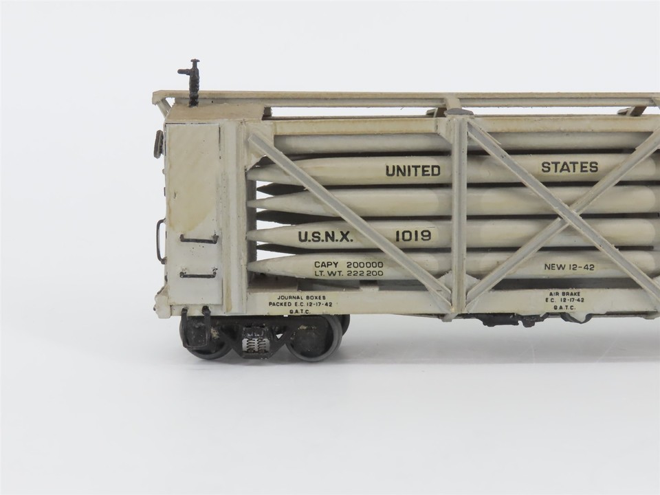 HO Scale Ambroid USNX US Navy Helium Car #1019 - Custom | eBay