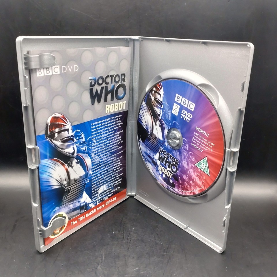 Doctor Who Robot The Tom Baker Years 1974-81 BBC R2 DVD VGC ...