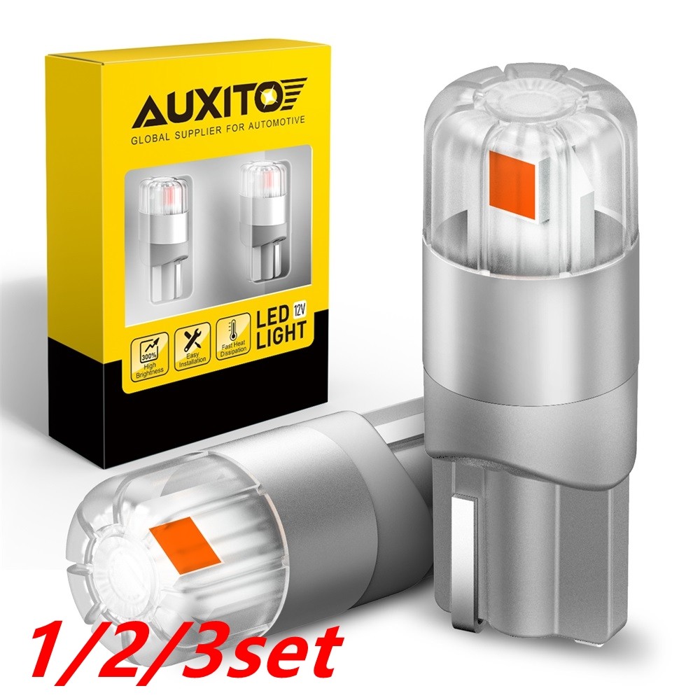 2/4x AUXITO T10 Red Corner Marker Upper Brake LED Light Bulb 194 168 ...
