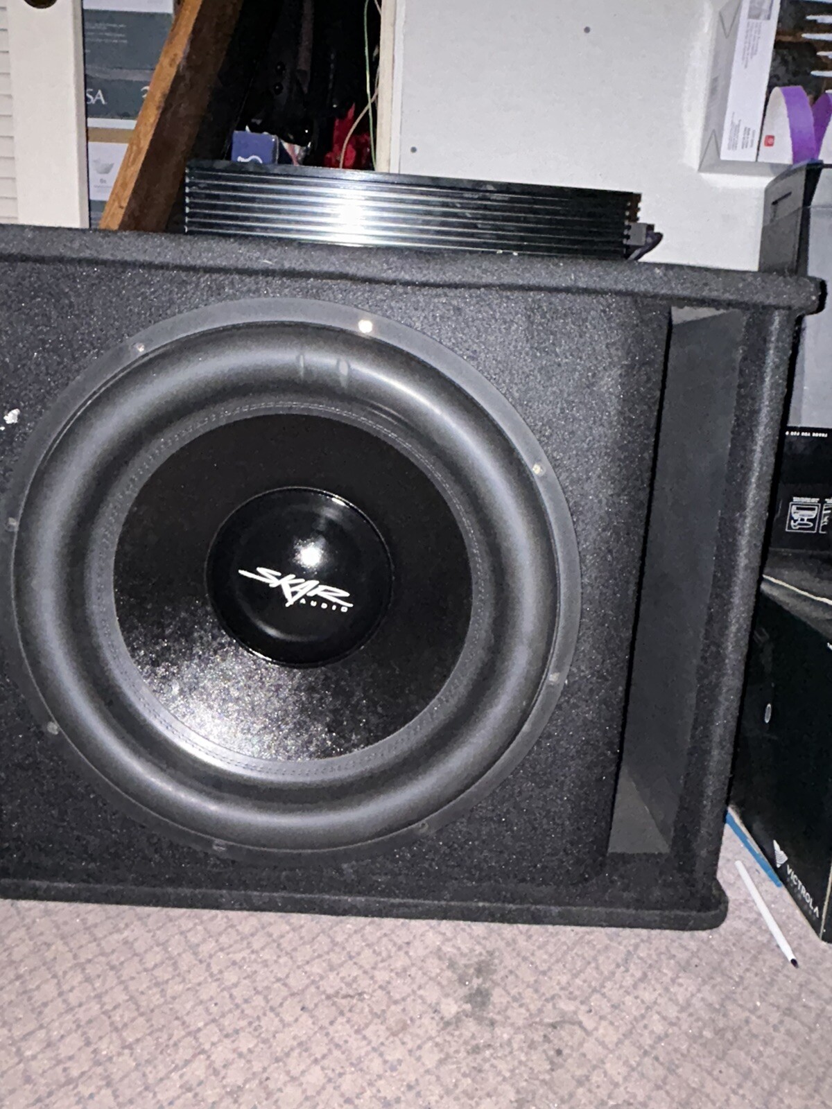 NEW SKAR AUDIO ZVX-18v2 D1 18" 3200W MAX POWER DUAL 1 OHM SPL CAR ...
