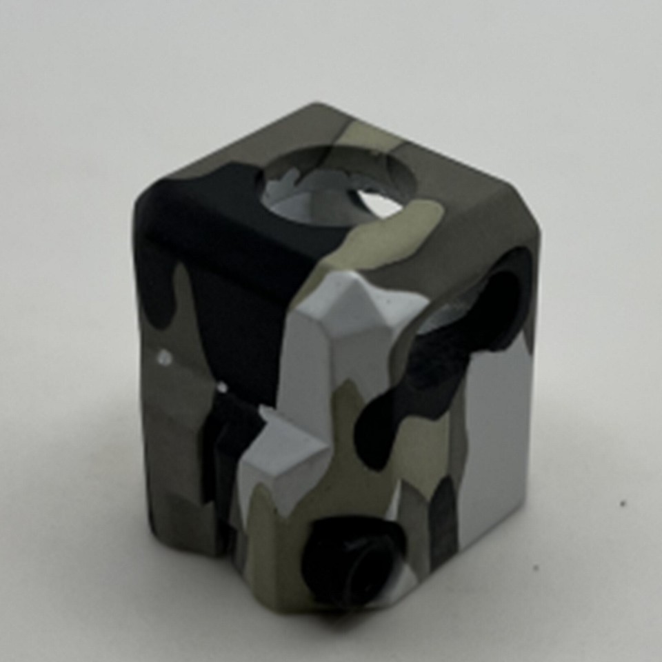 1/2x28 TPI 9mm Muzzle Brake Compensator Clamp Aluminum For Glock CC ...