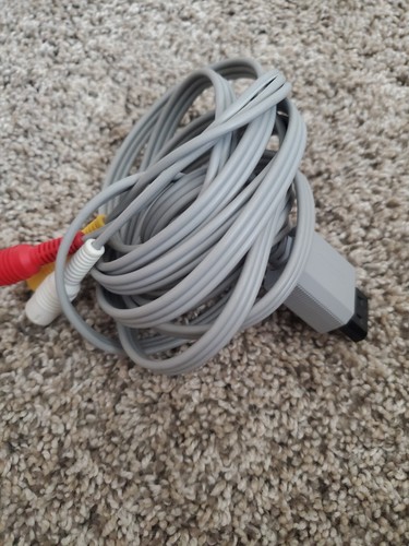 Nintendo Wii AV Cable - Gray 683728205256| eBay