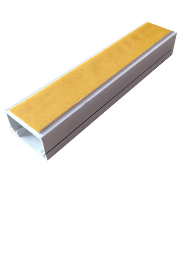 Self Adhesive Mini Trunking Cable Tidy Plastic Cover Channel Conduit TV ...