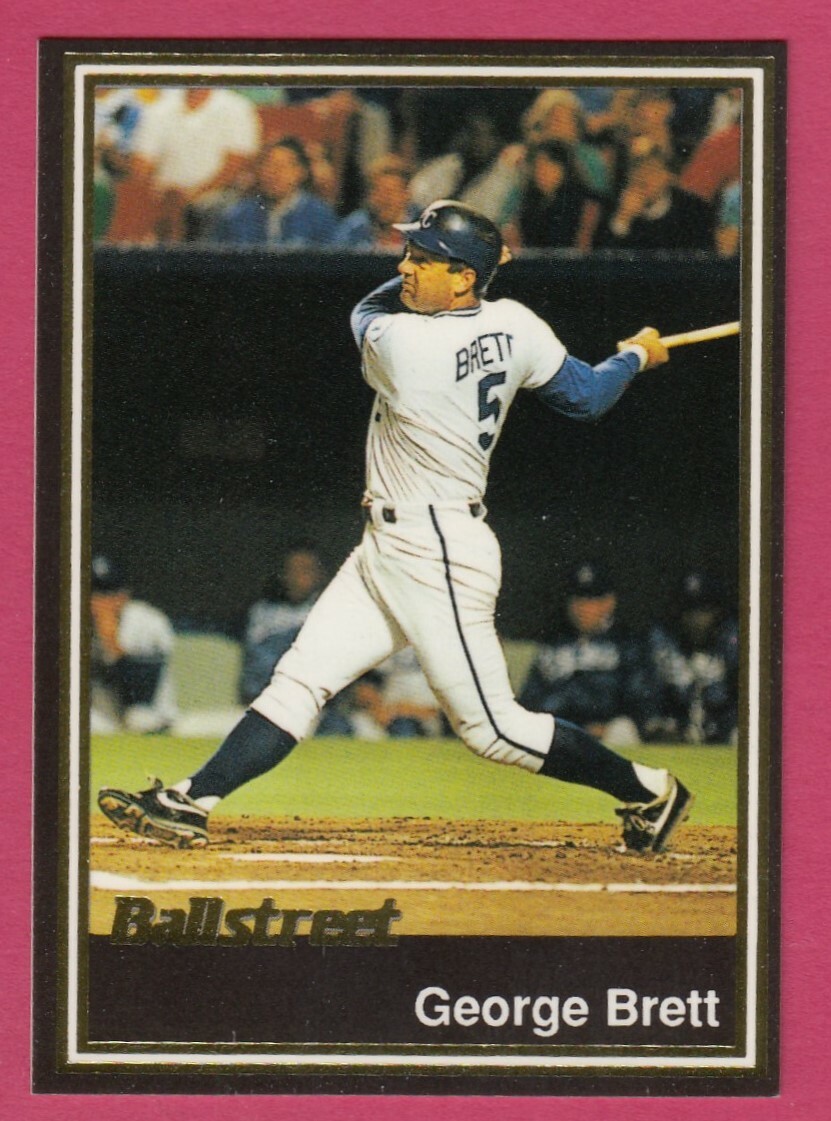 1991 Ballstreet # 10 George Brett Baseball Card | eBay