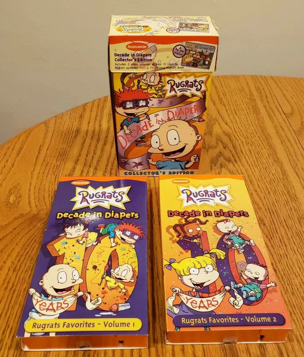 Rugrats Decade In Diapers Vhs