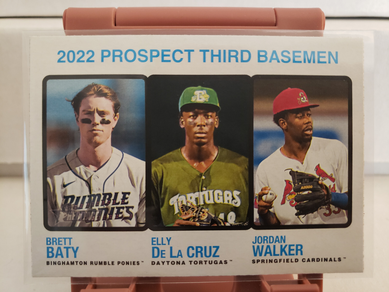 2022 Topps Heritage Minor League Brett Baty Elly De La Cruz Jordan ...