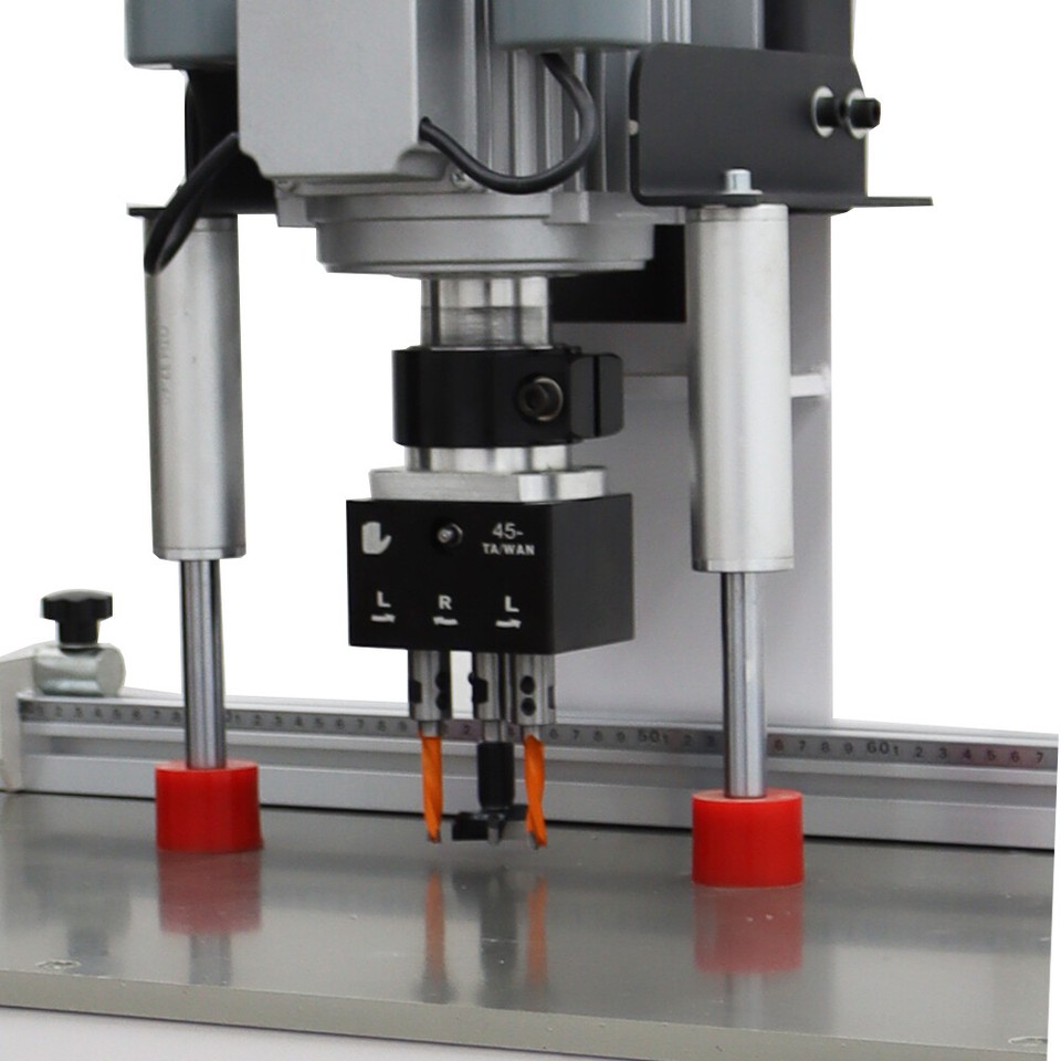 110V Pneumatic Hinge Boring Insertion Machine φ35mm Single Head Hinge ...