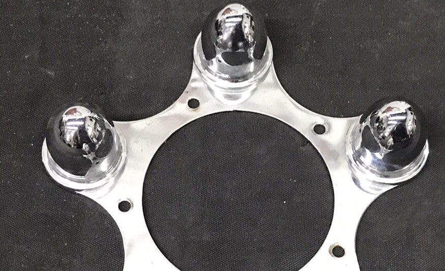5 on 5.5" Chevy Chrome SPIDER Caps (Pair) | eBay