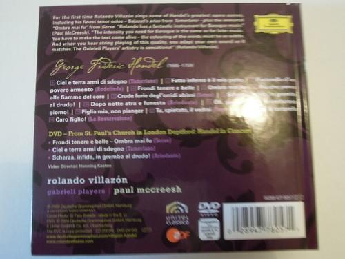Georg Friedrich Händel – Rolando Villazón, Gabrieli Players, Paul ...