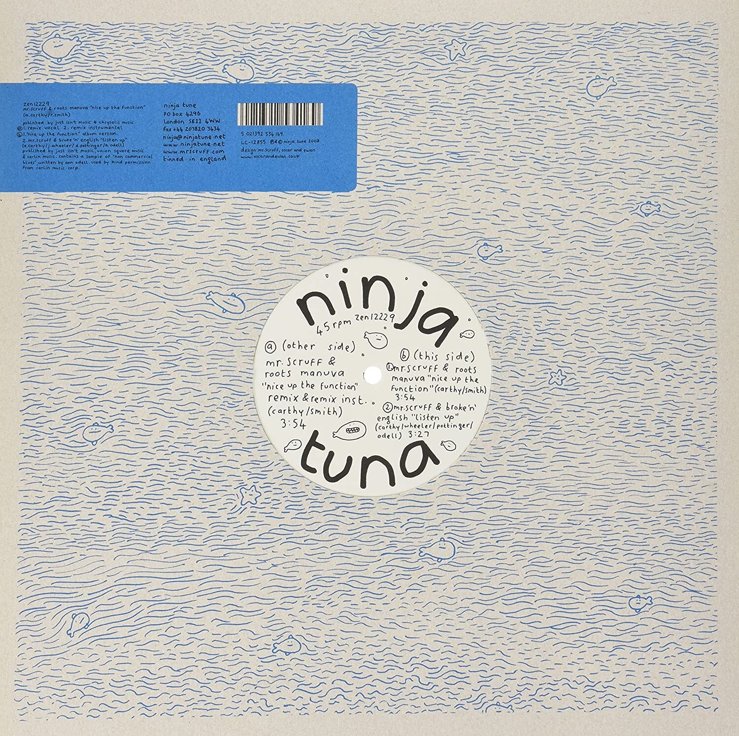 Mr. Scruff Nice Up the Function (Vinyl) | eBay