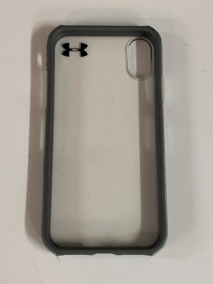 Under Armour UA Protect Verge Case For Apple iPhone X Clear Gray | eBay