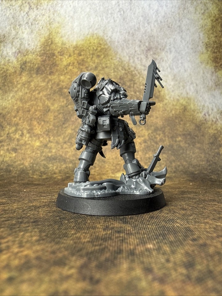 Games Workshop Warhammer 40k Leviathan Space Marine Lieutenant with Combi-Weapon | eBay