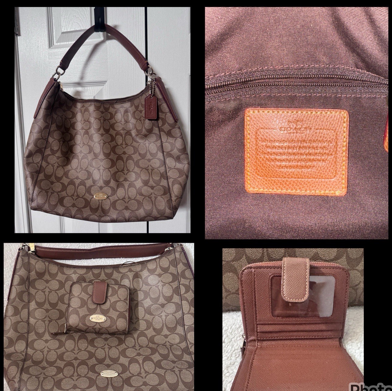 Coach Signature Avocado Leather Shoulder Bag F14709 L… - Gem