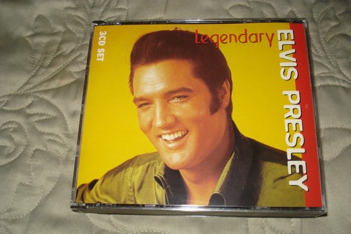 2000 "LEGENDARY ELVIS PRESLEY" IMPORT ROCK 'N' ROLL 3 CD SET - LIKE NEW ...