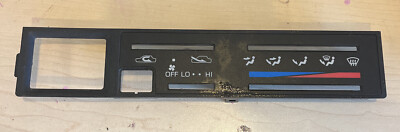 89-95 Toyota Pickup 4Runner Dash Climate Control Faceplate Trim Bezel ...