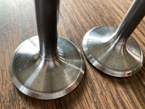 Harley Knucklehead Large 1.875 Polished Intake Valves & Valve Seats; 2 ...