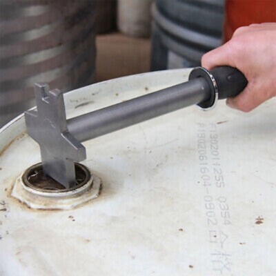 Universal Oil Tank Opening Wrench 55 Gallon Oil Drum Cap Barrel Opener ...
