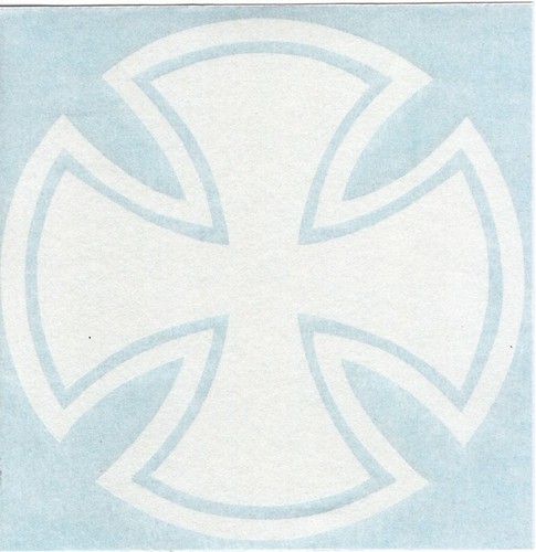 Round Iron Cross - Prussia Car Laptop Bumper Window Vinyl Decal Sticker ...