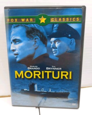 Morituri DVD, 2004 Fox War Classics Marlon Brando Yul Brynner ...
