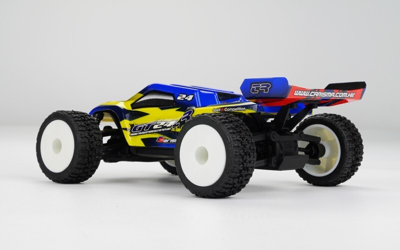 Carisma GT24TR 1/24th Scale Brushless 4WD RTR RC Micro Truggy CIS58168 ...