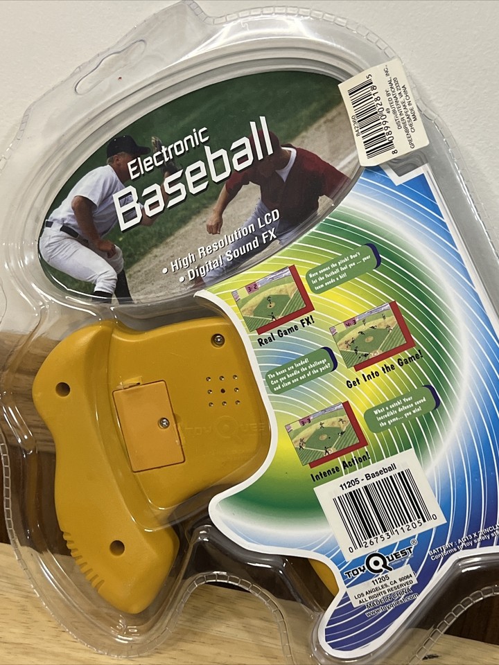Toy Quest Handheld Baseball Electronic Video Game FX New and Sealed ...