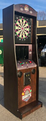 Take Aim Coin Op Dart Board With Internet for commercial & home, wood ...
