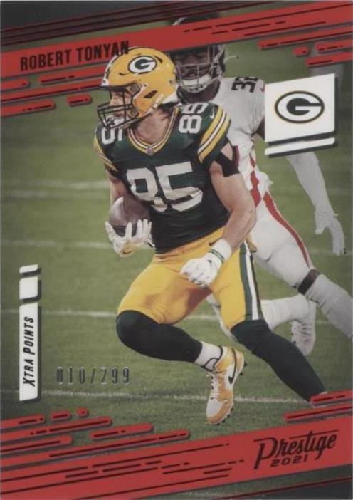 2021 Panini Prestige - Robert Tonyan #103 Xtra Points Red /299 for sale ...