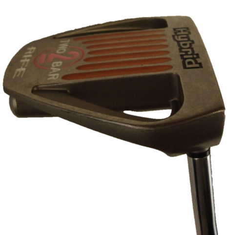 Rife 2 Bar Hybrid Putter Orange Pink 33" Head Cover, Xtra & OG Weights ...