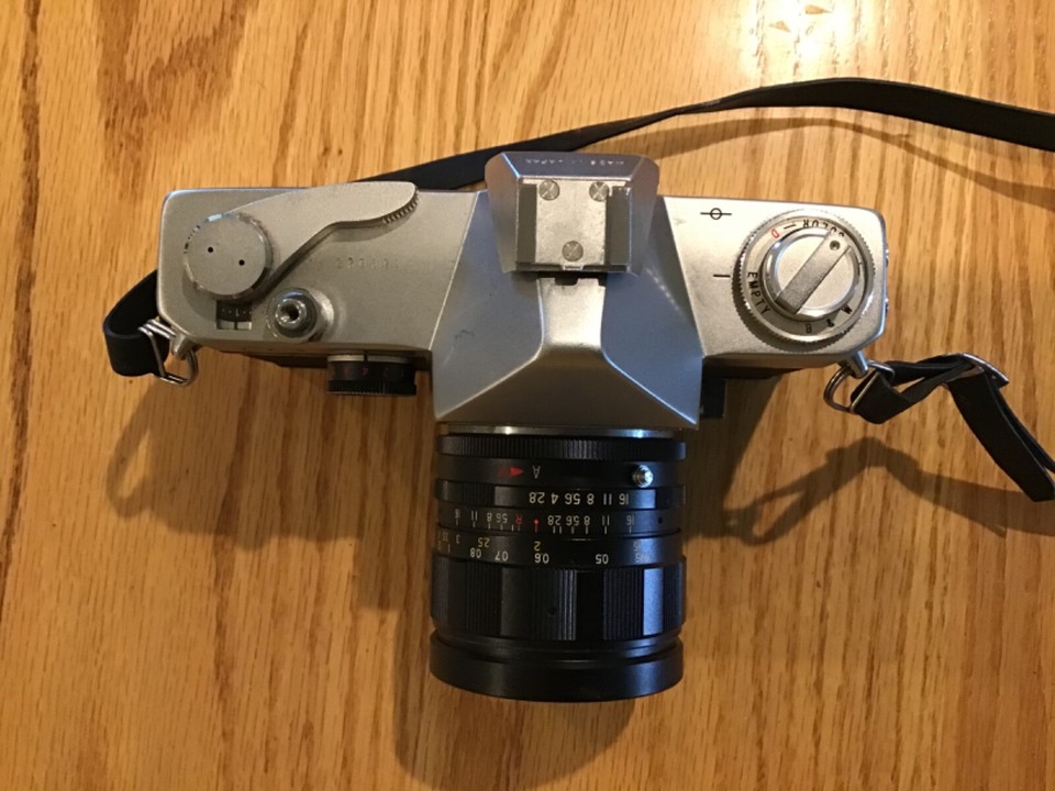 Sears TLS 35mm Film Camera w/ Auto Sears 28 f2.8 Lens and Case | eBay