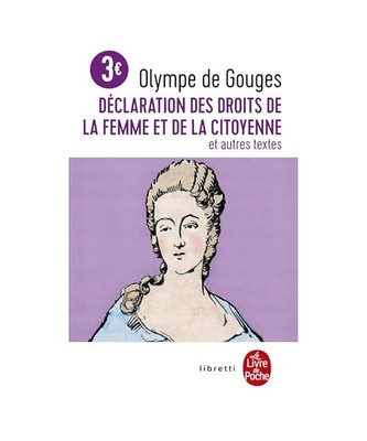 Déclaration des droits de la femme et de la citoyenne BAC 2024, Gouges, Olympe | eBay