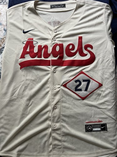 Nike MLB Los Angeles Angels #27 Mile Trout Jersey NWT! | eBay