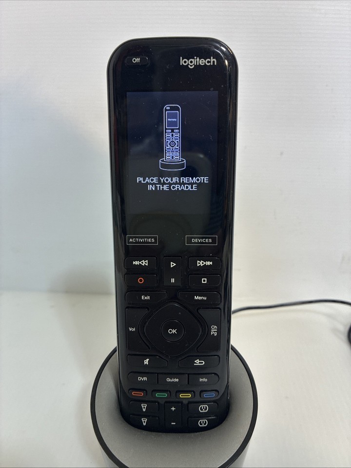 Logitech Harmony Elite Remote w/ Charger With O-R0004 Hub Smart Control ...